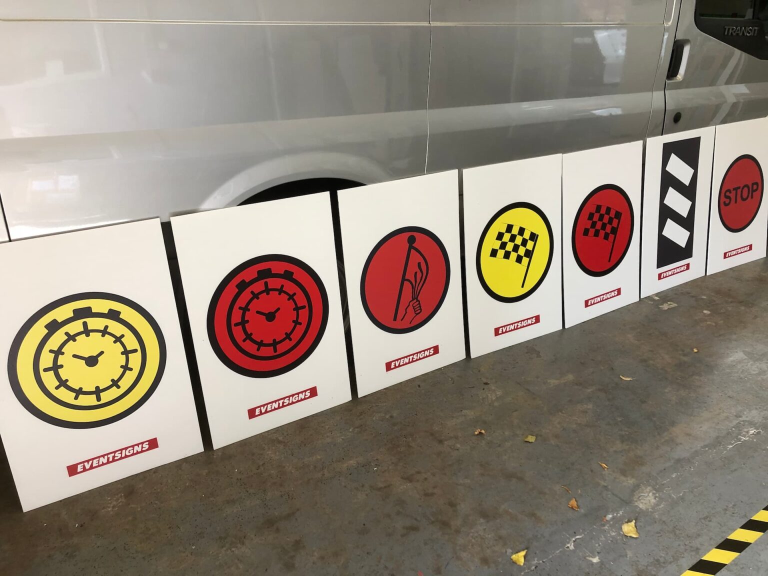 Signage for Motorsport Events - Event Signs